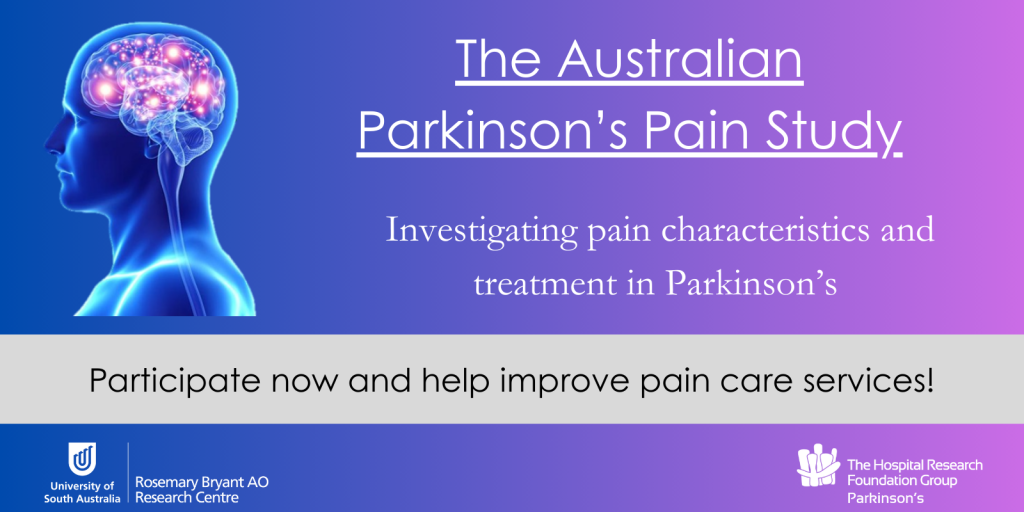 The Australian Parkinson’s Pain Study (APPS) – Parkinson's Queensland